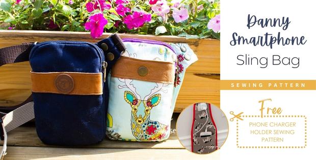 Danny Smartphone Sling Bag sewing pattern - Sew Modern Bags