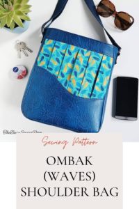 Ombak (Waves) Shoulder Bag sewing pattern (+ video) - Sew Modern Bags