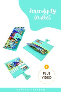Serendipity Wallet sewing pattern (+ video) - Sew Modern Bags