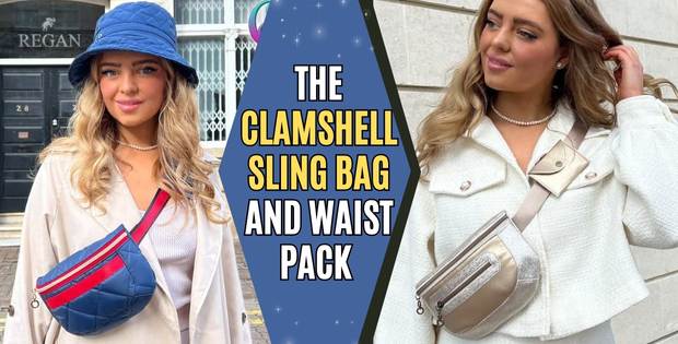 The Clamshell Sling Bag and Waist Pack sewing pattern (+ video) - Sew ...