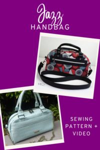 JAZZ HANDBAG SEWING PATTERN + VIDEO - Sew Modern Bags