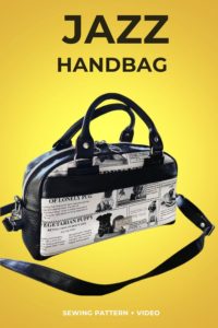 JAZZ HANDBAG SEWING PATTERN + VIDEO - Sew Modern Bags