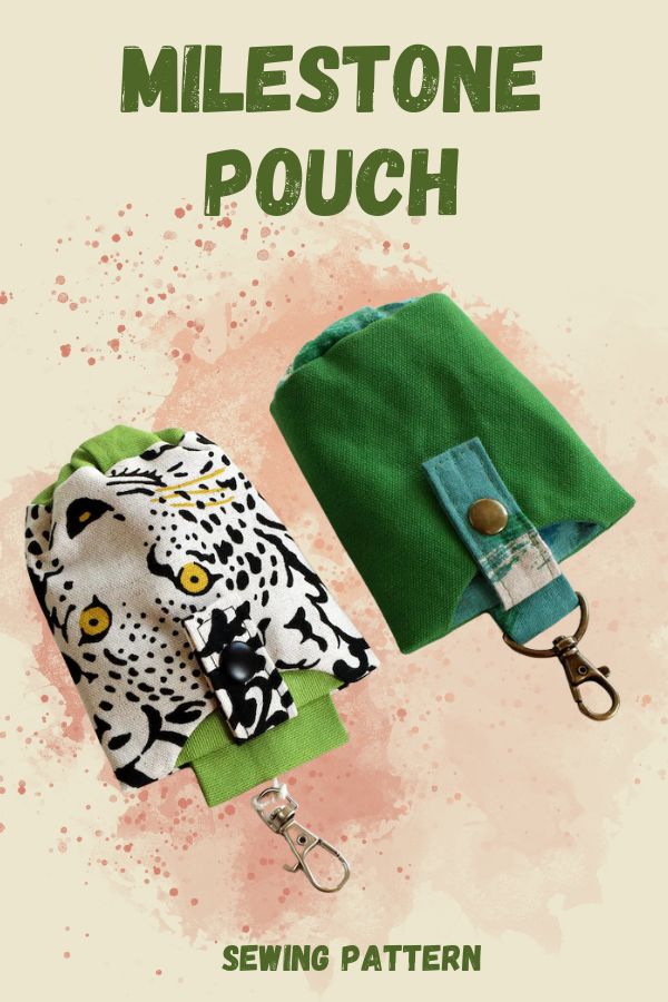 Milestone Pouch sewing pattern - Sew Modern Bags