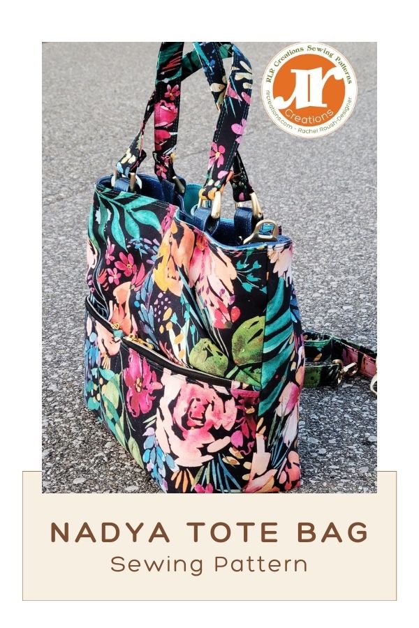 Nadya Tote Bag sewing pattern - Sew Modern Bags