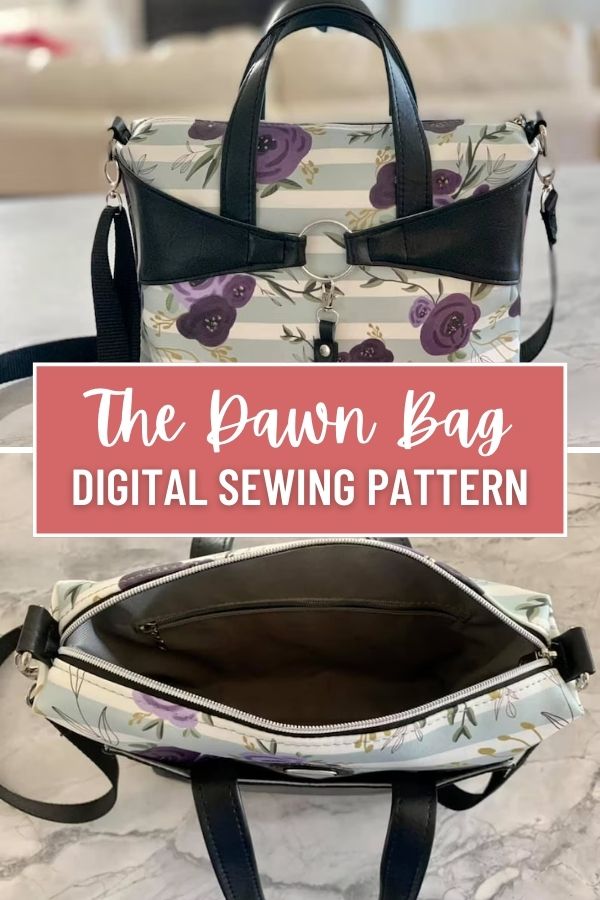 The Dawn Bag - DIGITAL SEWING PATTERN - Sew Modern Bags