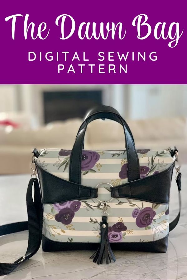 The Dawn Bag - DIGITAL SEWING PATTERN - Sew Modern Bags