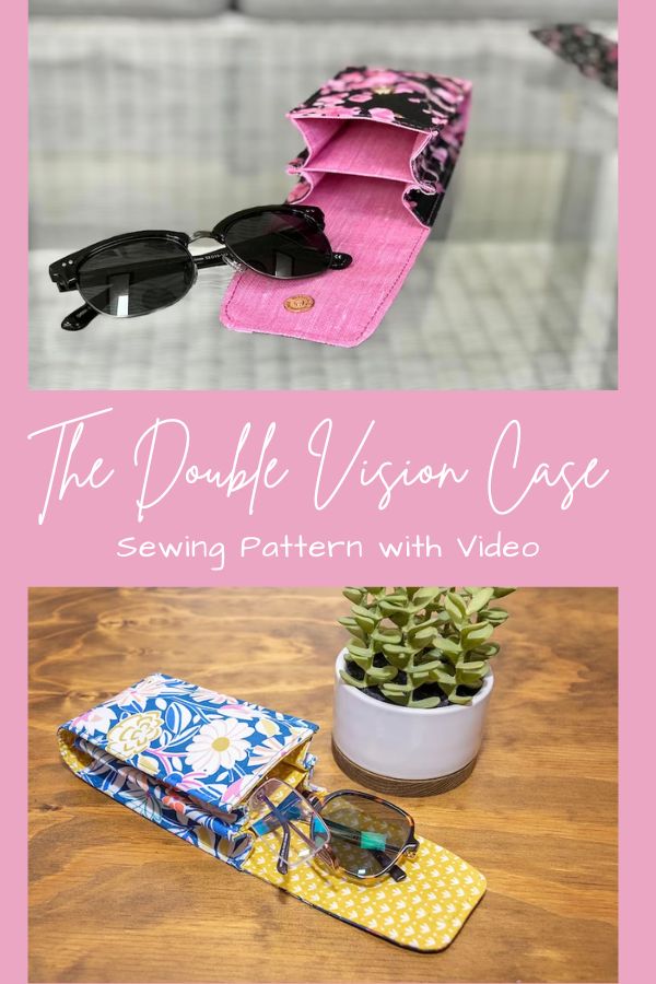 The Double Vision Case, Sewing Pattern with Video - Sew Modern Bags