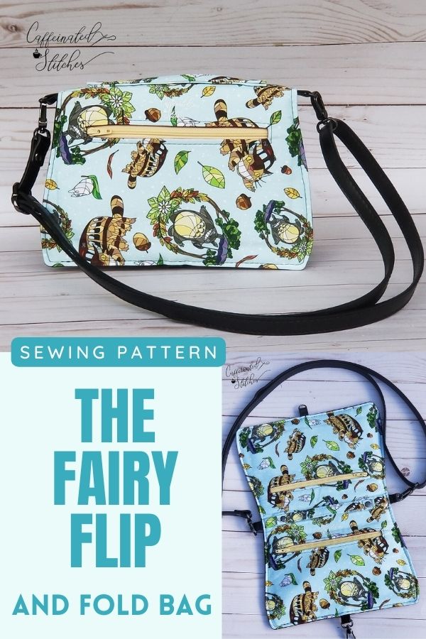 The Fairy Flip and Fold Bag Sewing Pattern - Sew Modern Bags