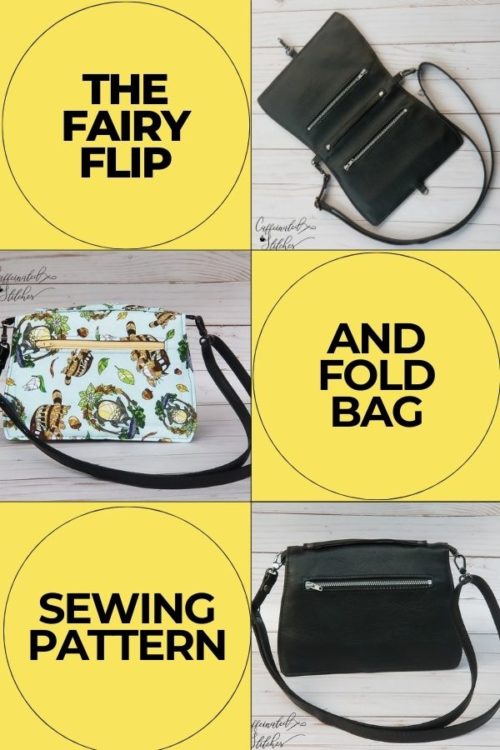 The Fairy Flip and Fold Bag Sewing Pattern - Sew Modern Bags