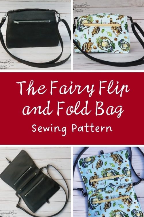 The Fairy Flip and Fold Bag Sewing Pattern - Sew Modern Bags