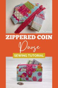 Zippered Coin Purse Sewing Tutorial - Sew Modern Bags