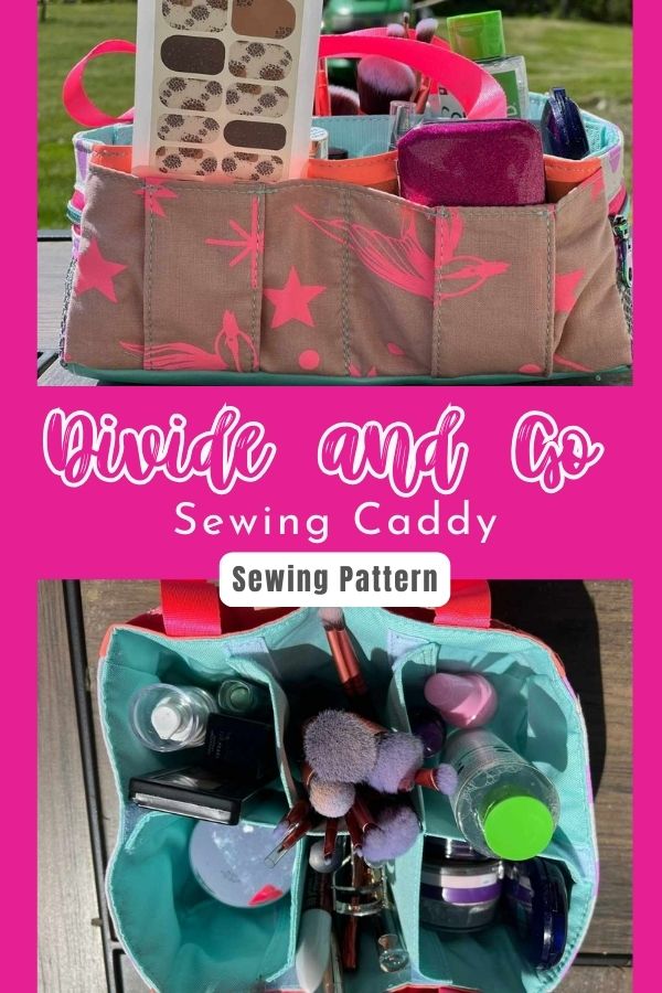 Divide And Go Sewing Caddy - Sewing Pattern - Sew Modern Bags