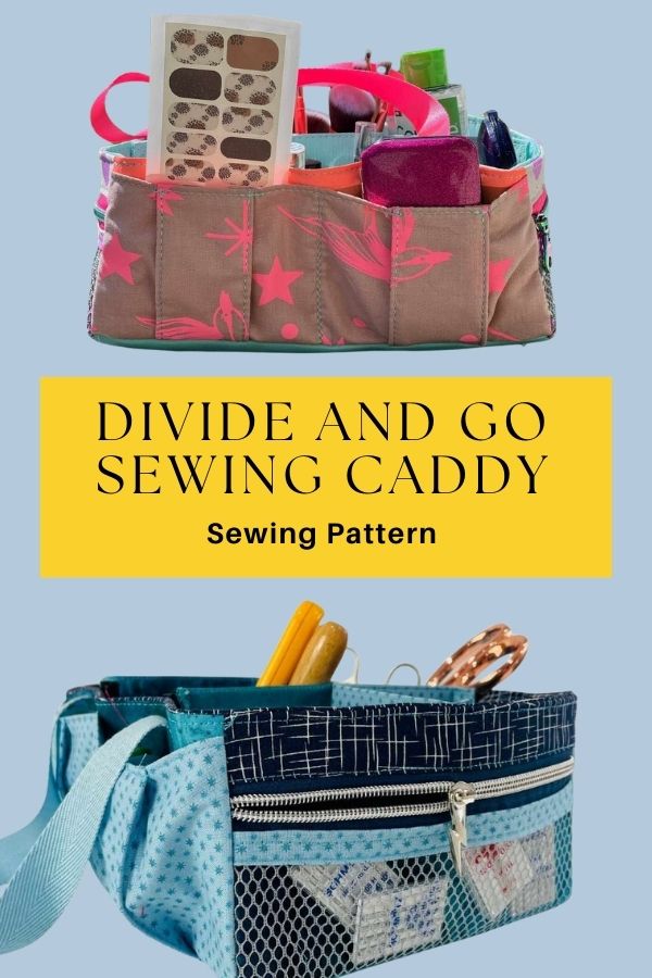 Divide And Go Sewing Caddy - Sewing Pattern - Sew Modern Bags