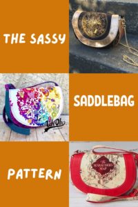 THE SASSY SADDLEBAG PATTERN - Sew Modern Bags