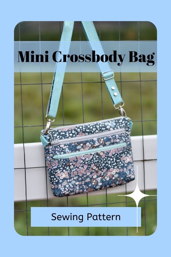 Mini Crossbody Bag Sewing Pattern - Sew Modern Bags