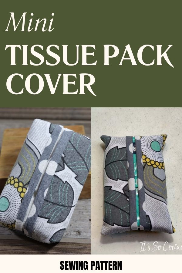 Mini Tissue Pack Cover Sewing Pattern - Sew Modern Bags