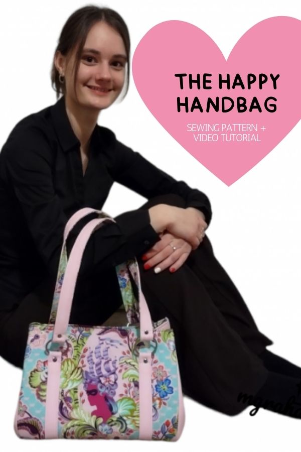 THE HAPPY HANDBAG SEWING PATTERN + VIDEO TUTORIAL - Sew Modern Bags