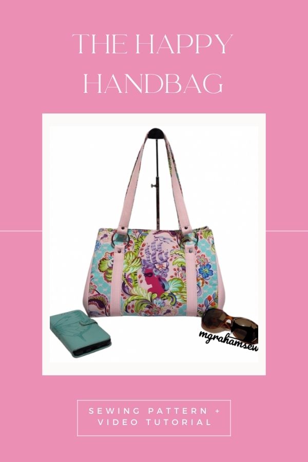 THE HAPPY HANDBAG SEWING PATTERN + VIDEO TUTORIAL - Sew Modern Bags
