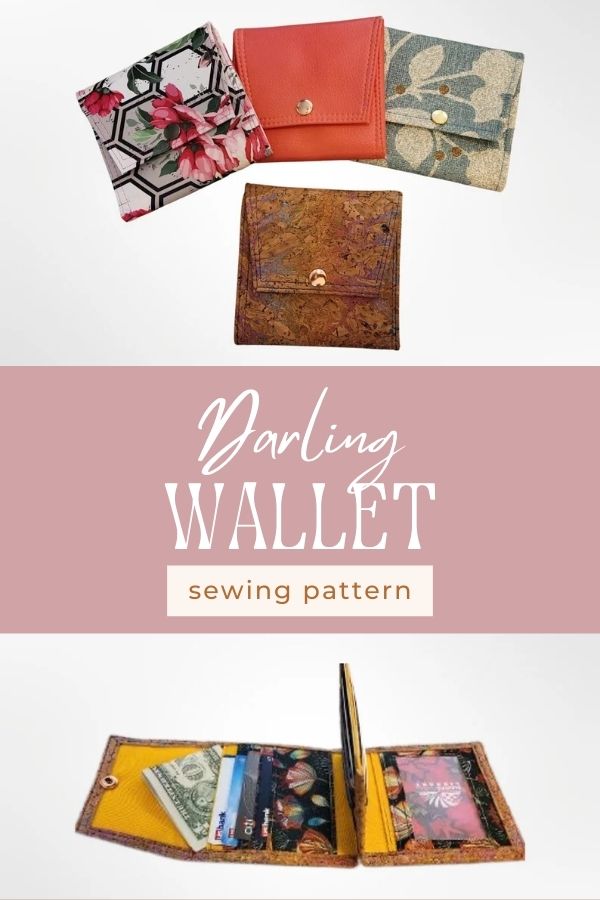 Darling Wallet Sewing Pattern - Sew Modern Bags