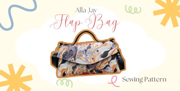 Alla-Jay Flap Bag Sewing Pattern - Sew Modern Bags