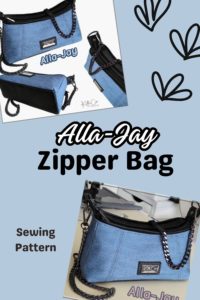 Alla-Jay Zipper Bag Sewing Pattern - Sew Modern Bags