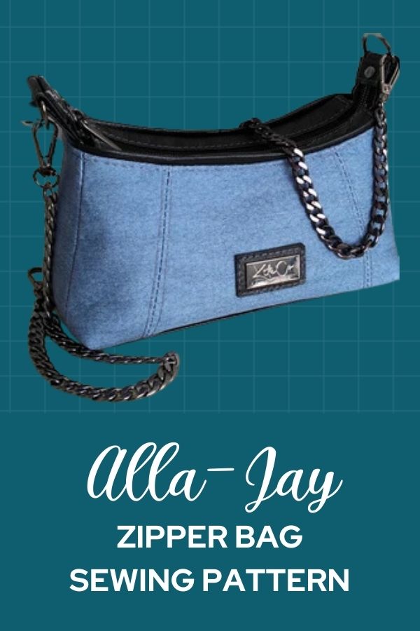 Alla-Jay Zipper Bag Sewing Pattern - Sew Modern Bags