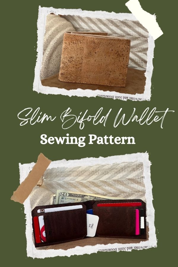 Slim Bifold Wallet Sewing Pattern - Sew Modern Bags