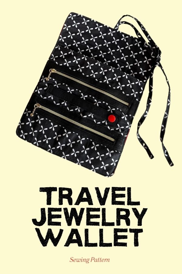 Travel Jewelry Wallet Sewing Pattern - Sew Modern Bags