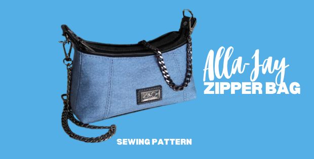 Alla-Jay Zipper Bag Sewing Pattern - Sew Modern Bags