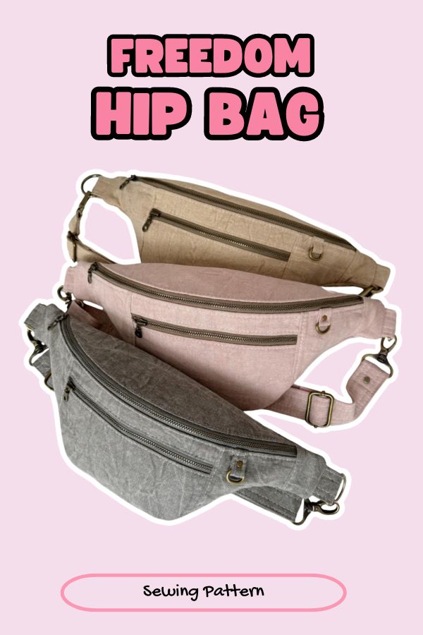 Freedom Hip Bag Sewing Pattern - Sew Modern Bags