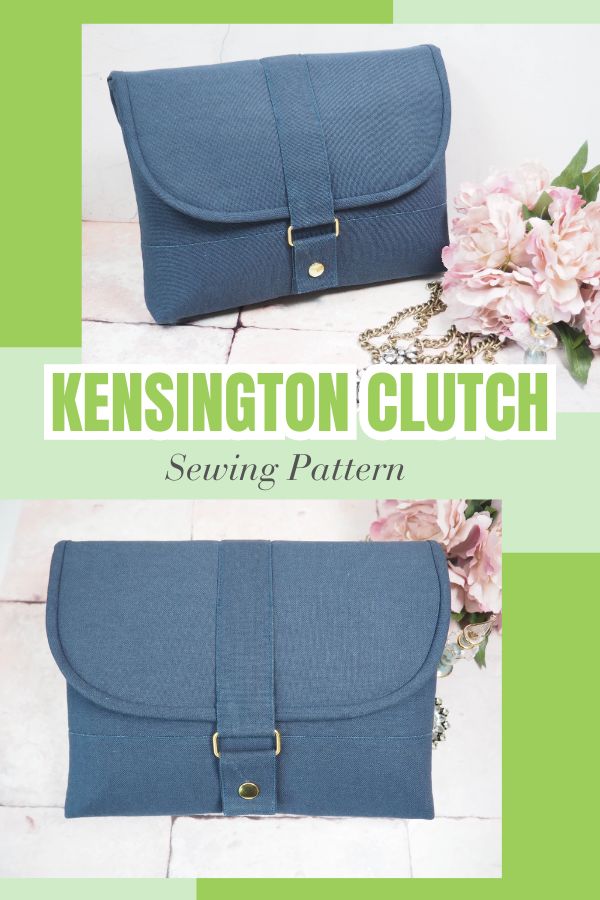 Kensington Clutch Sewing Pattern - Sew Modern Bags