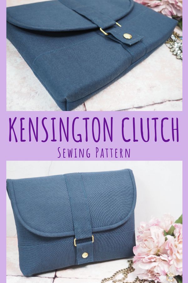 Kensington Clutch Sewing Pattern - Sew Modern Bags