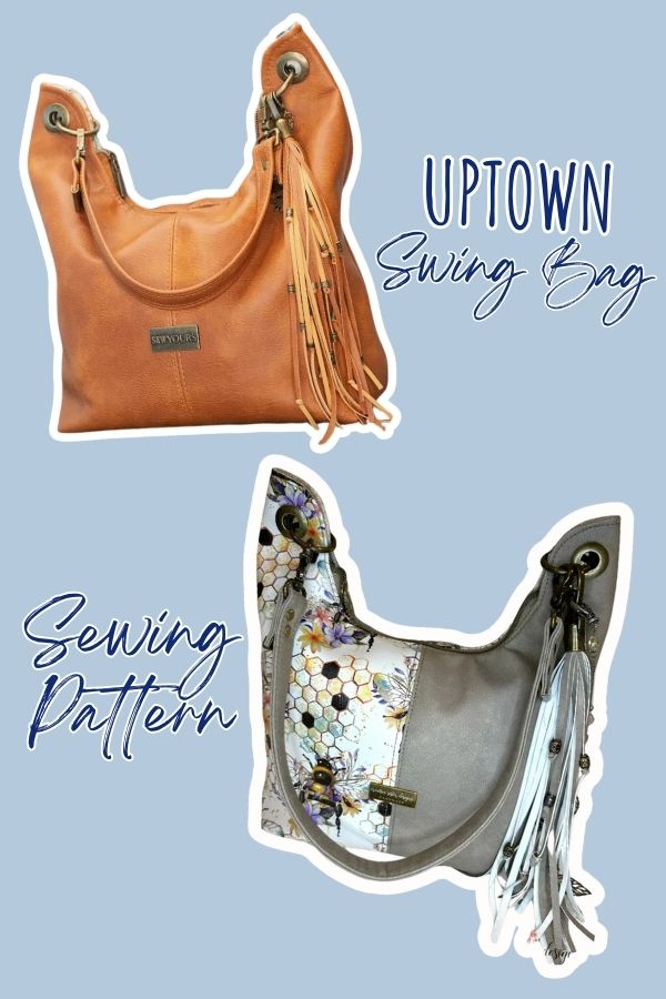 Uptown Swing Bag Sewing Pattern - Sew Modern Bags