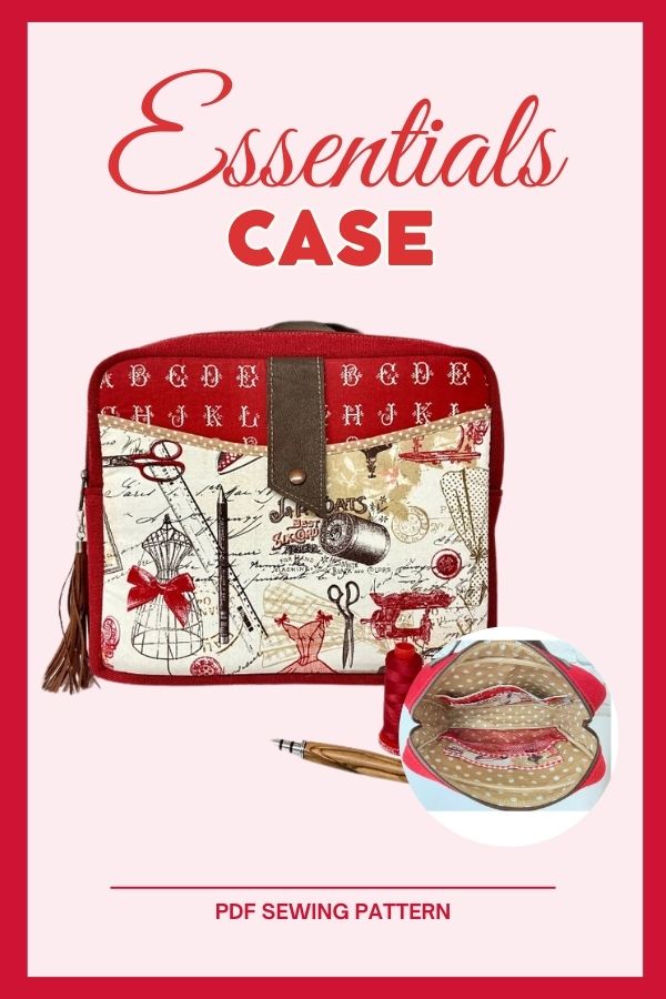 Essentials Case - PDF Sewing Pattern - Sew Modern Bags
