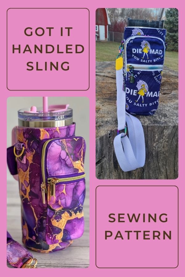 Got it Handled Sling Sewing Pattern - Sew Modern Bags