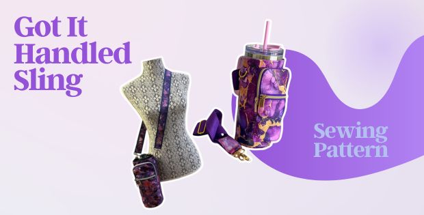 Got it Handled Sling Sewing Pattern - Sew Modern Bags