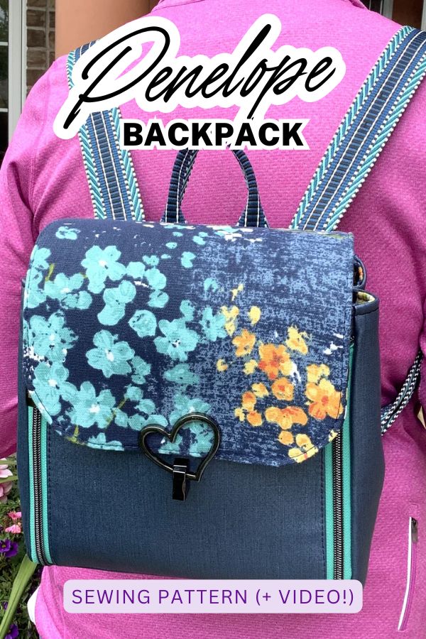Penelope Backpack Sewing Pattern (+ Video!) - Sew Modern Bags