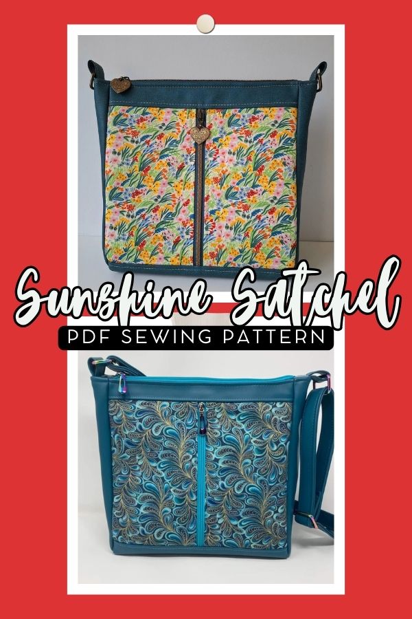 Sunshine Satchel - PDF Sewing pattern - Sew Modern Bags