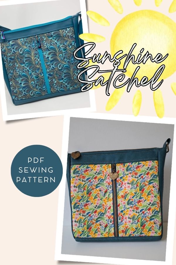 Sunshine Satchel - PDF Sewing pattern - Sew Modern Bags