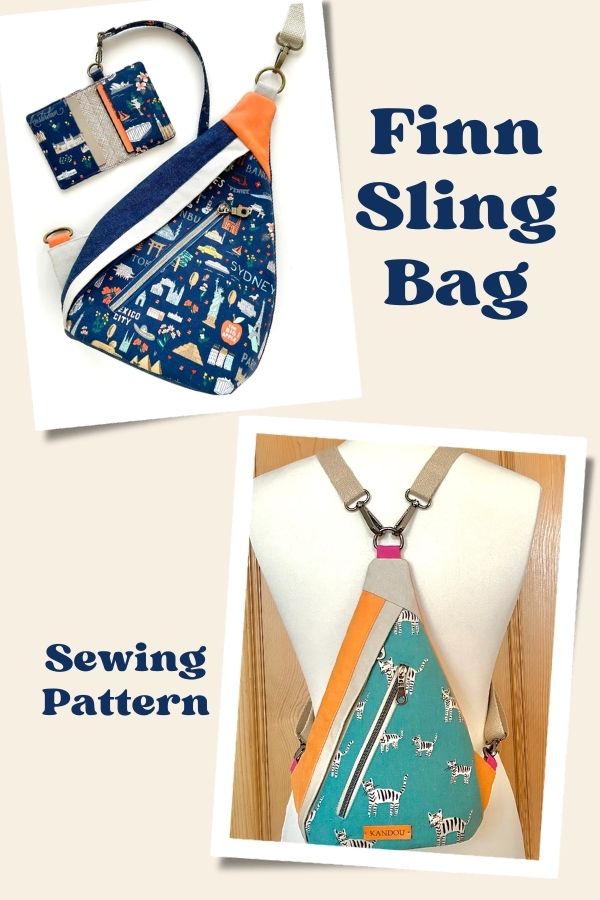 Finn Sling Bag Sewing Pattern - Sew Modern Bags