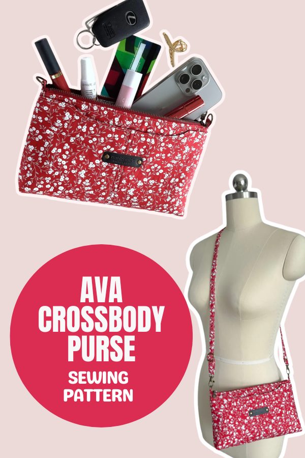 Ava Crossbody Purse Sewing Pattern - Sew Modern Bags