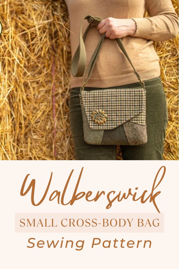 Walberswick Small Cross-Body Bag PDF Sewing Pattern - Sew Modern Bags