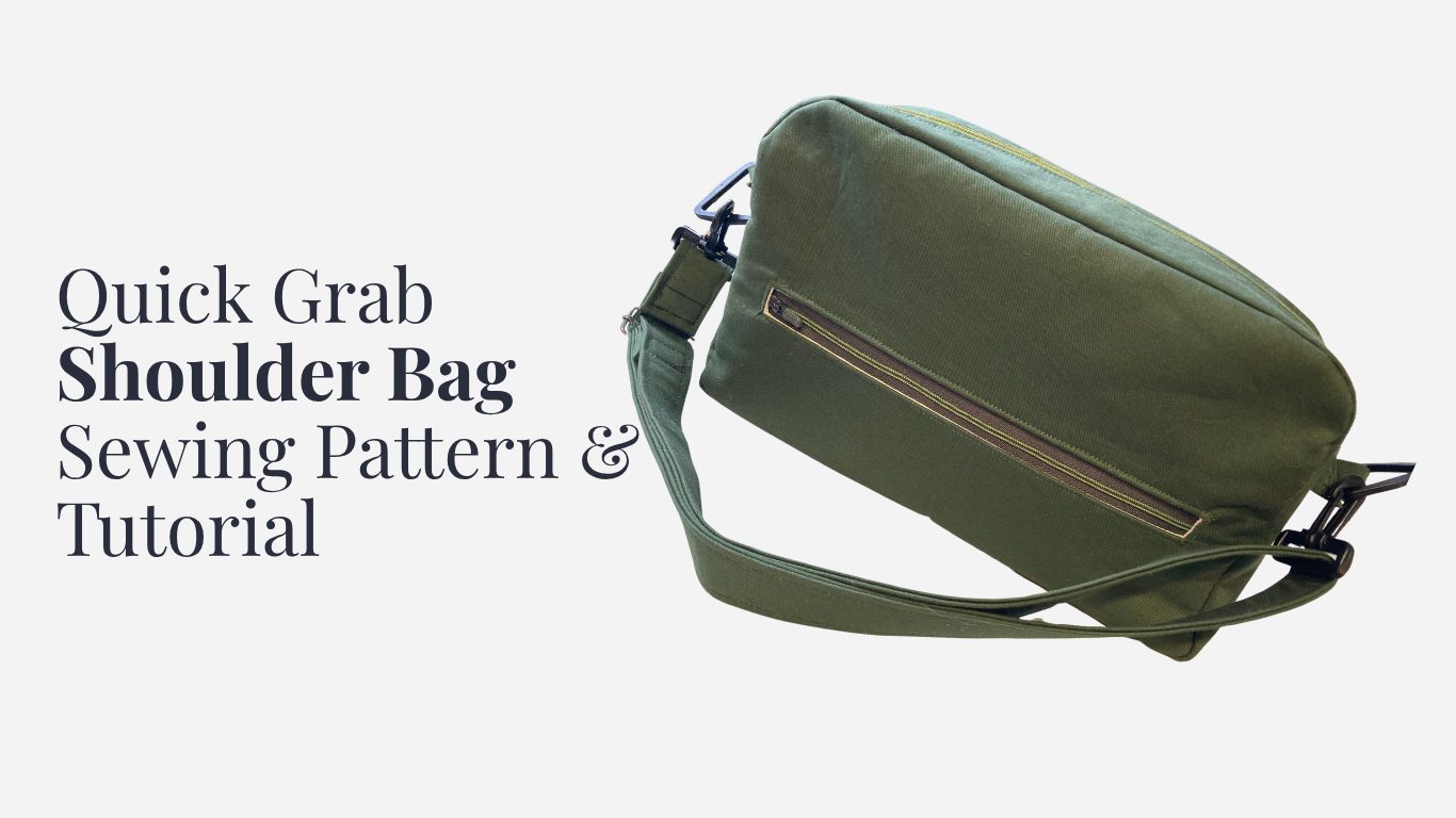 Quick Grab Shoulder Bag - Sew Modern Bags