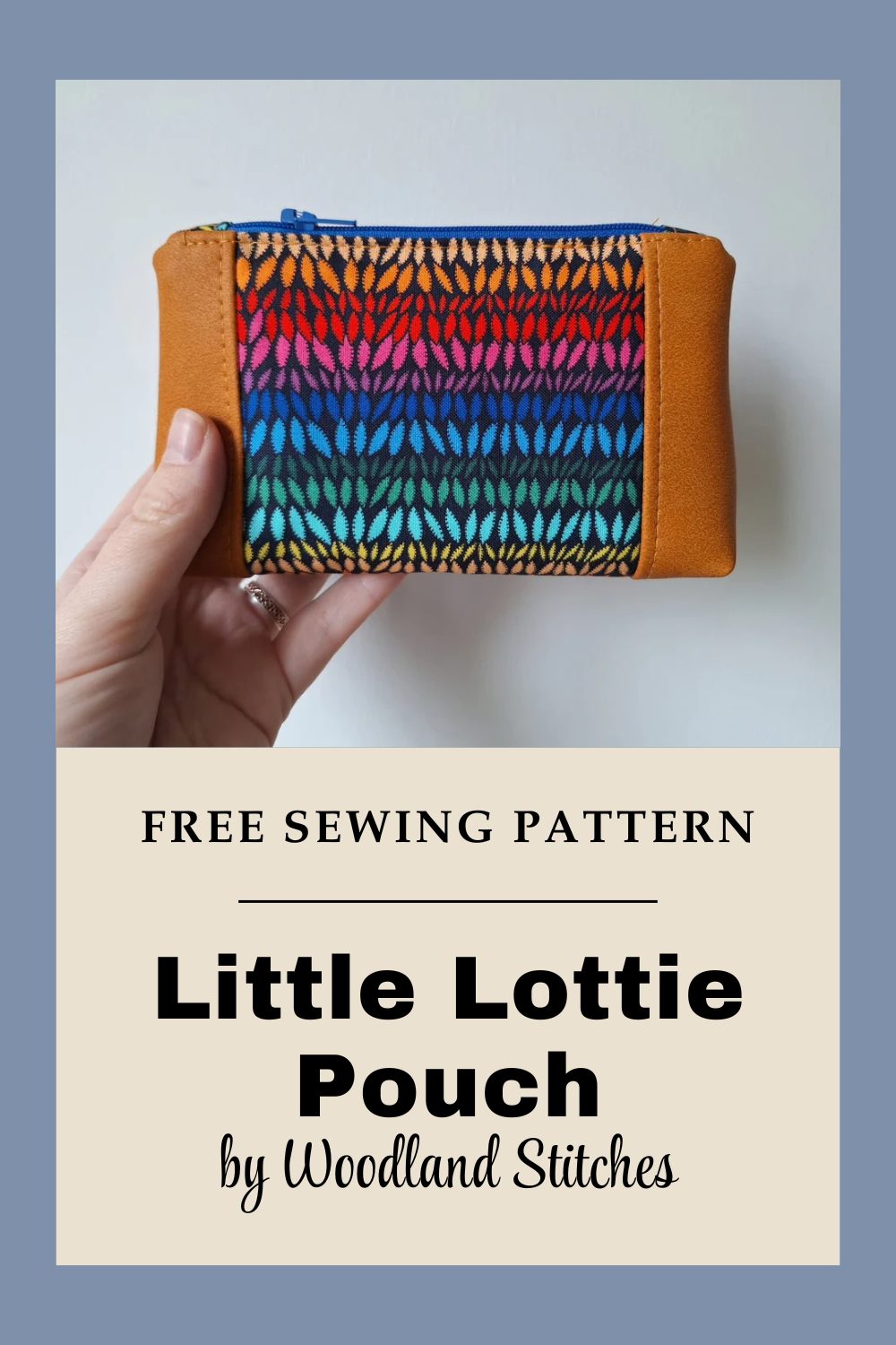 Little Lottie Pouch Sewing Pattern by Woodland Stitches - Sew Modern Bags