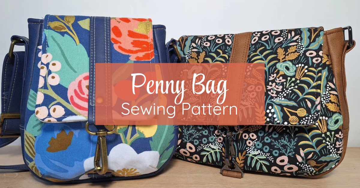 Penny Bag Sewing Pattern by Woodland Stitches - Sew Modern Bags