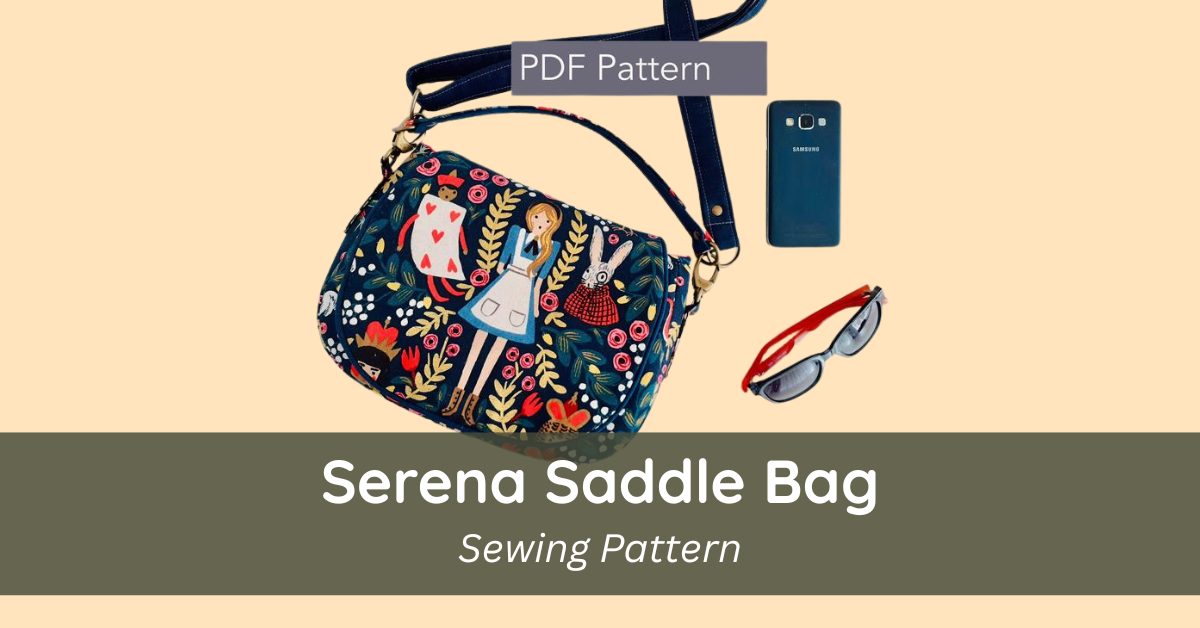 Serena Saddle Bag Sewing Pattern by Sew Sofia - Sew Modern Bags